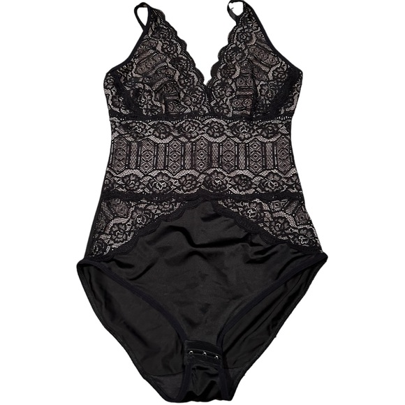 Body Illusions | Intimates & Sleepwear | Body Illusions Black Lace ...